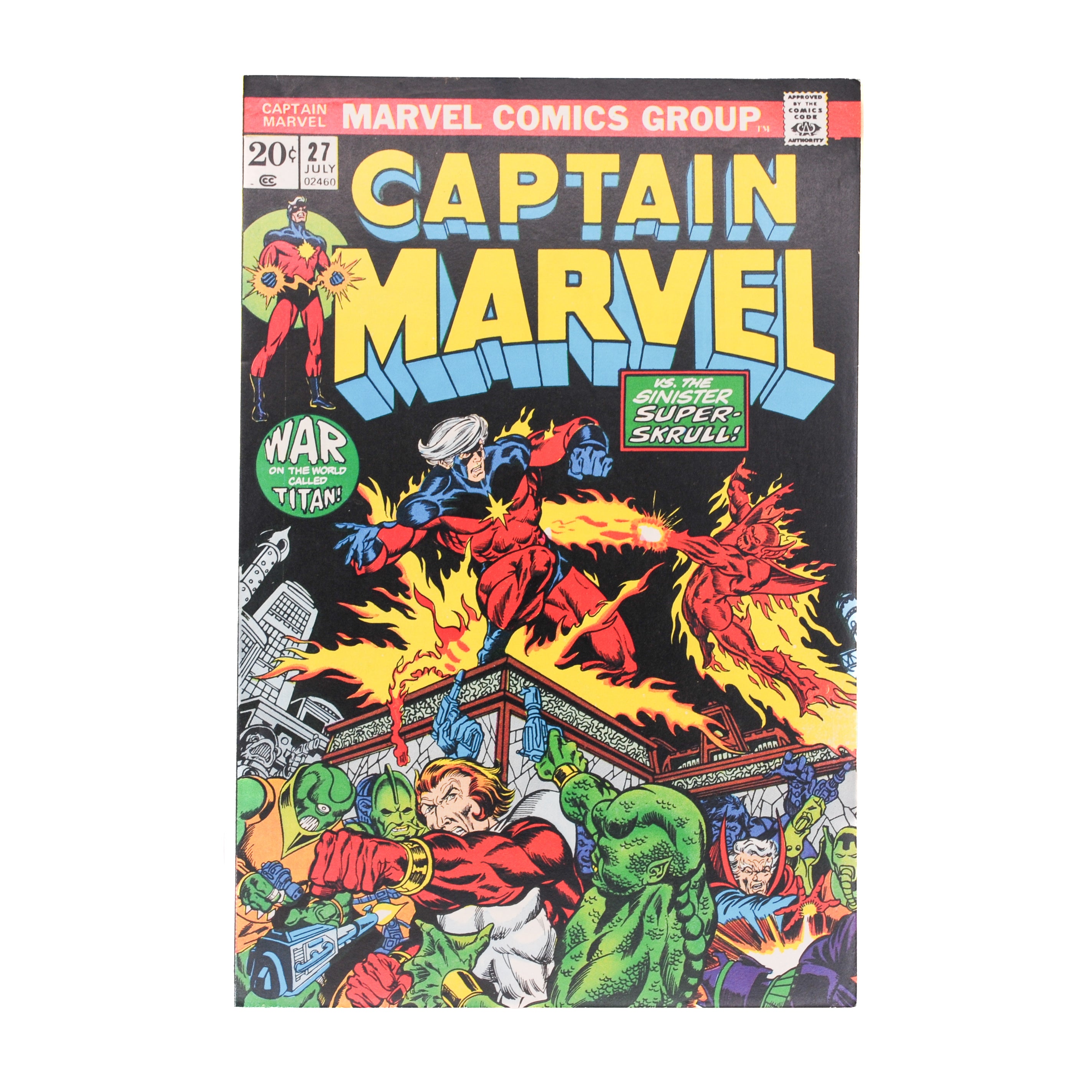 Captain Marvel Volume 1, Issue #27 (July 1973) – Everything Old ...