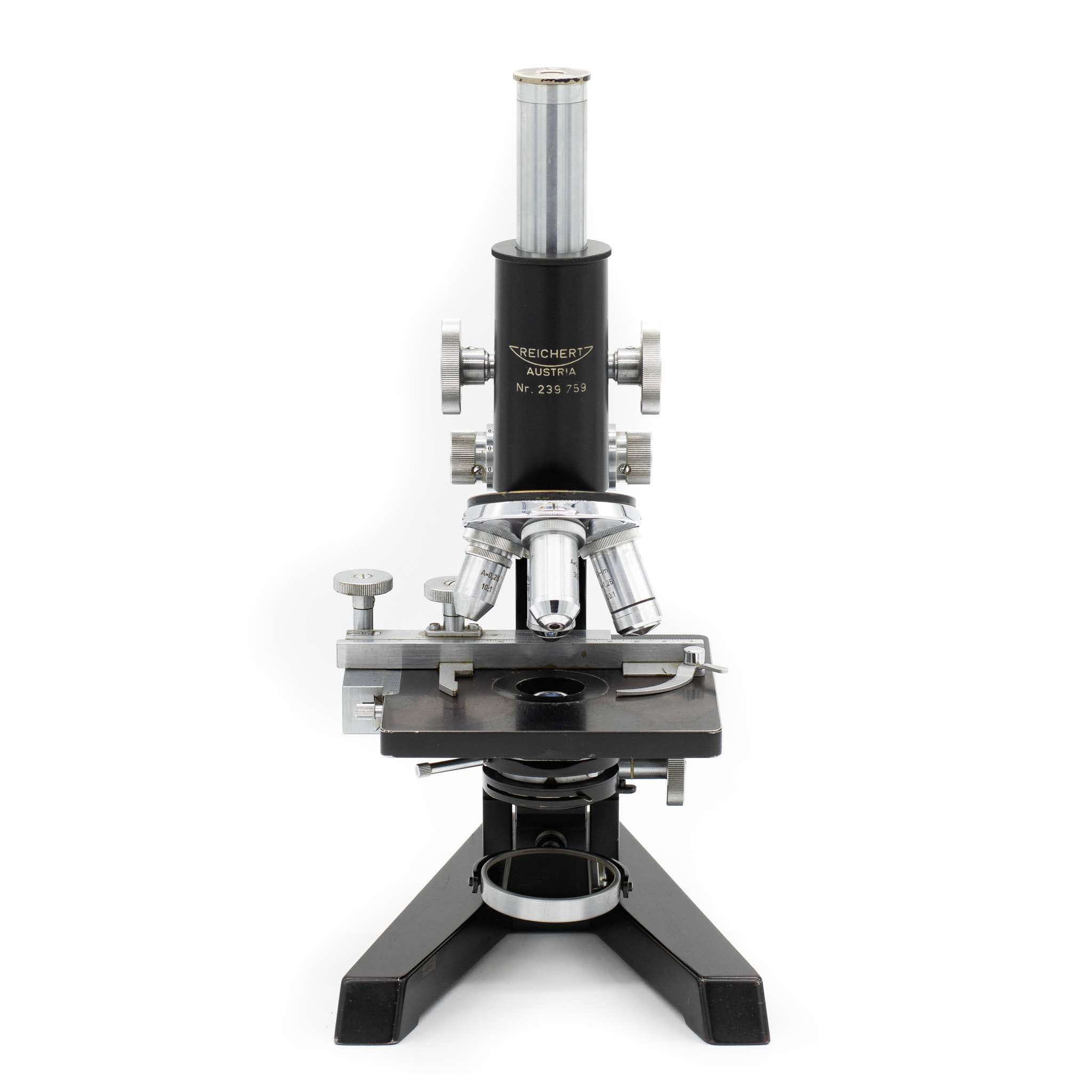 Reichert Austria Microscope – Everything Old Antiques & Vintage