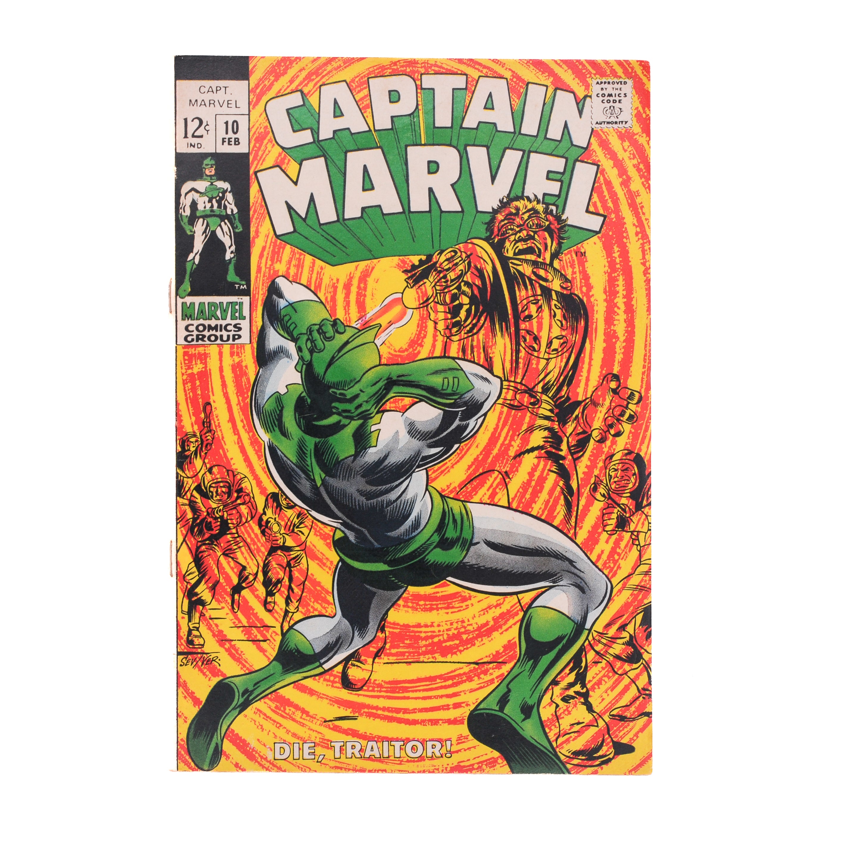 Captain Marvel Volume 1, Issue #10 (February 1969) – Everything Old ...