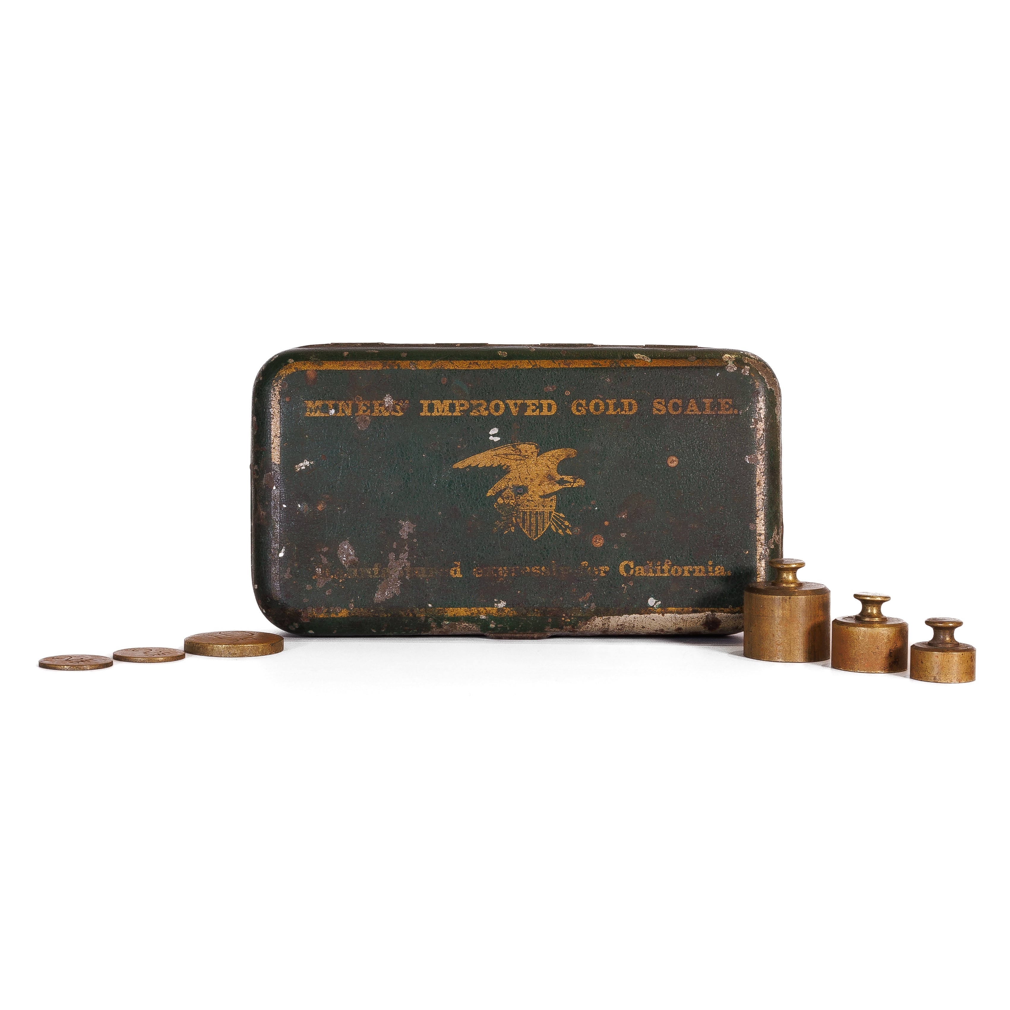 Miner's Improved Gold Scale : 1850's California Gold Rush Scale ...