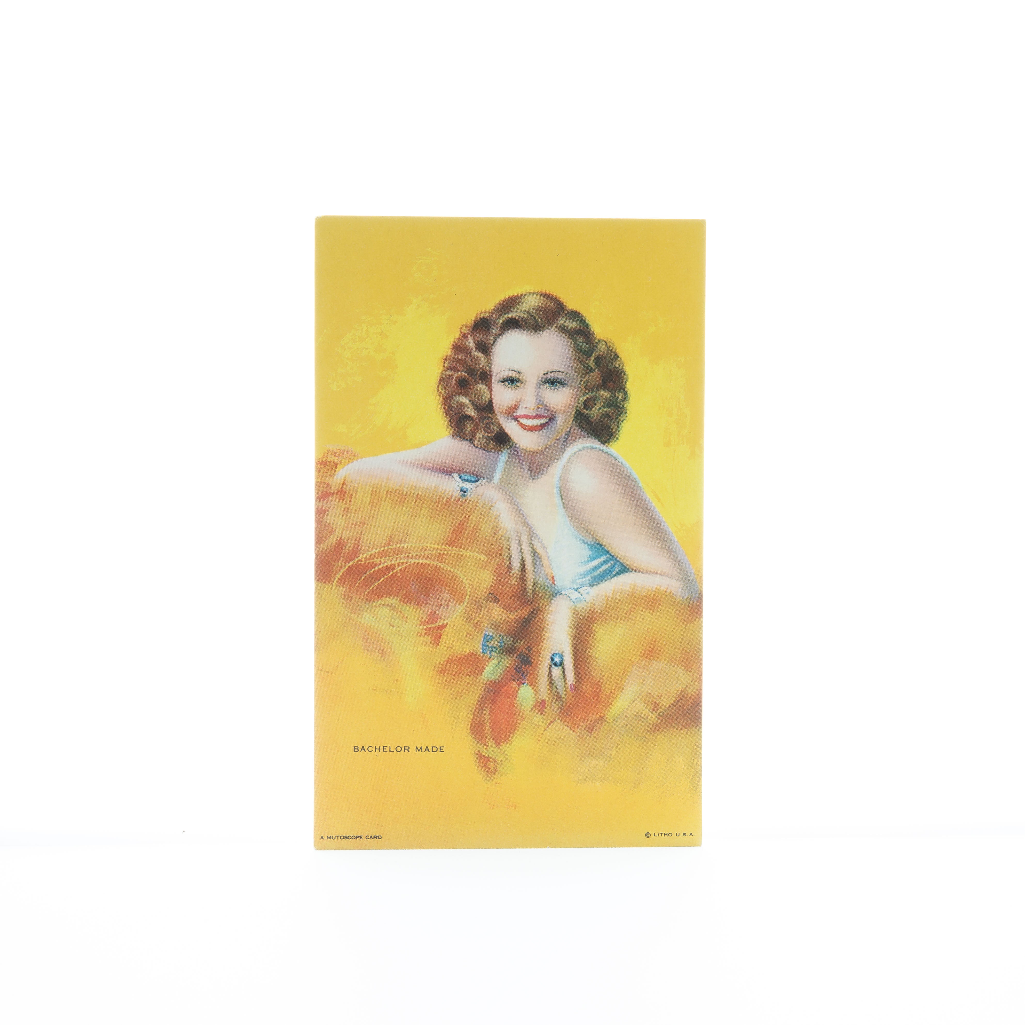 "Bachelor Made" by Billy DeVorss, Mutoscope Card – Everything Old ...