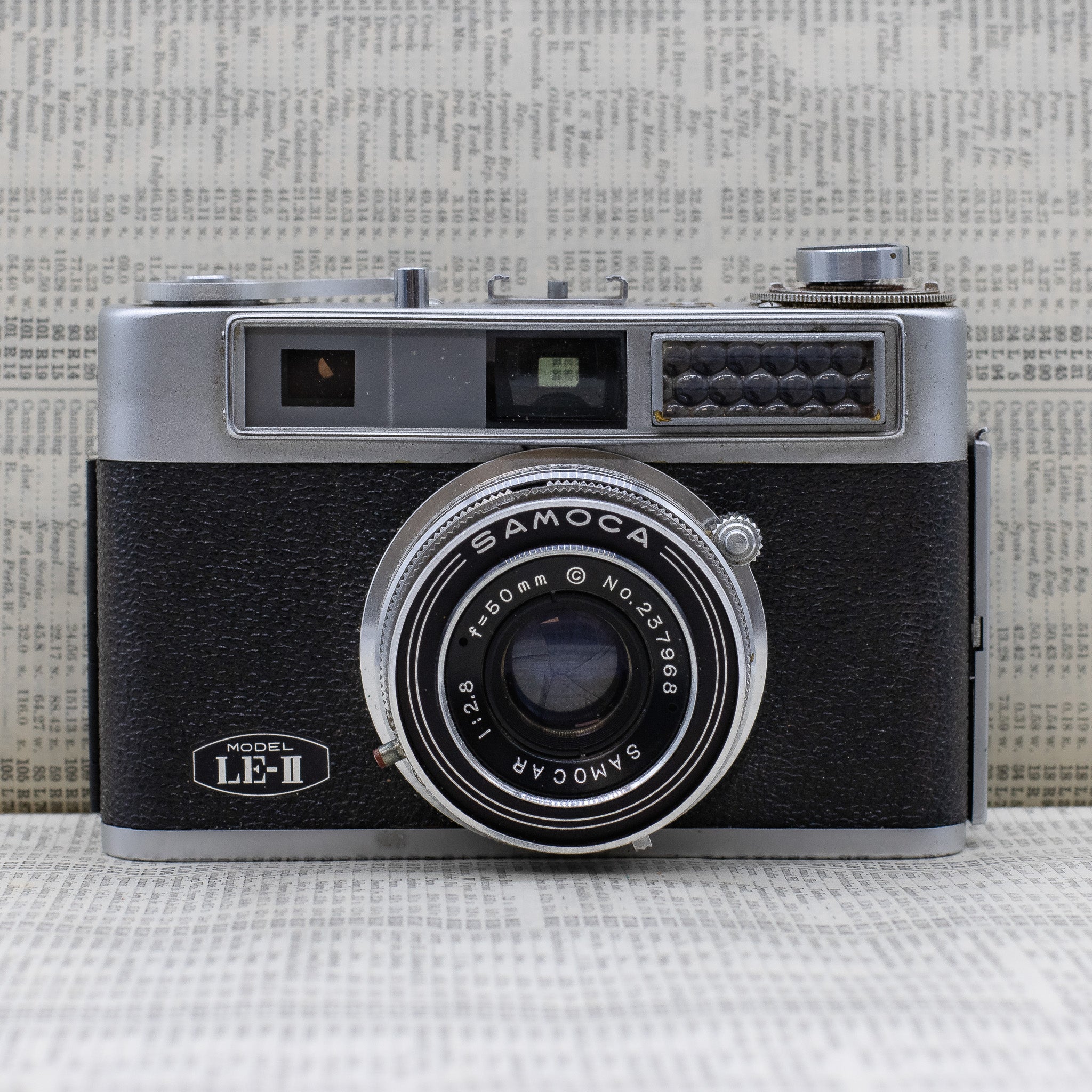 Samoca Model LE-II 35mm Rangefinder Camera & Case : Not Working ...