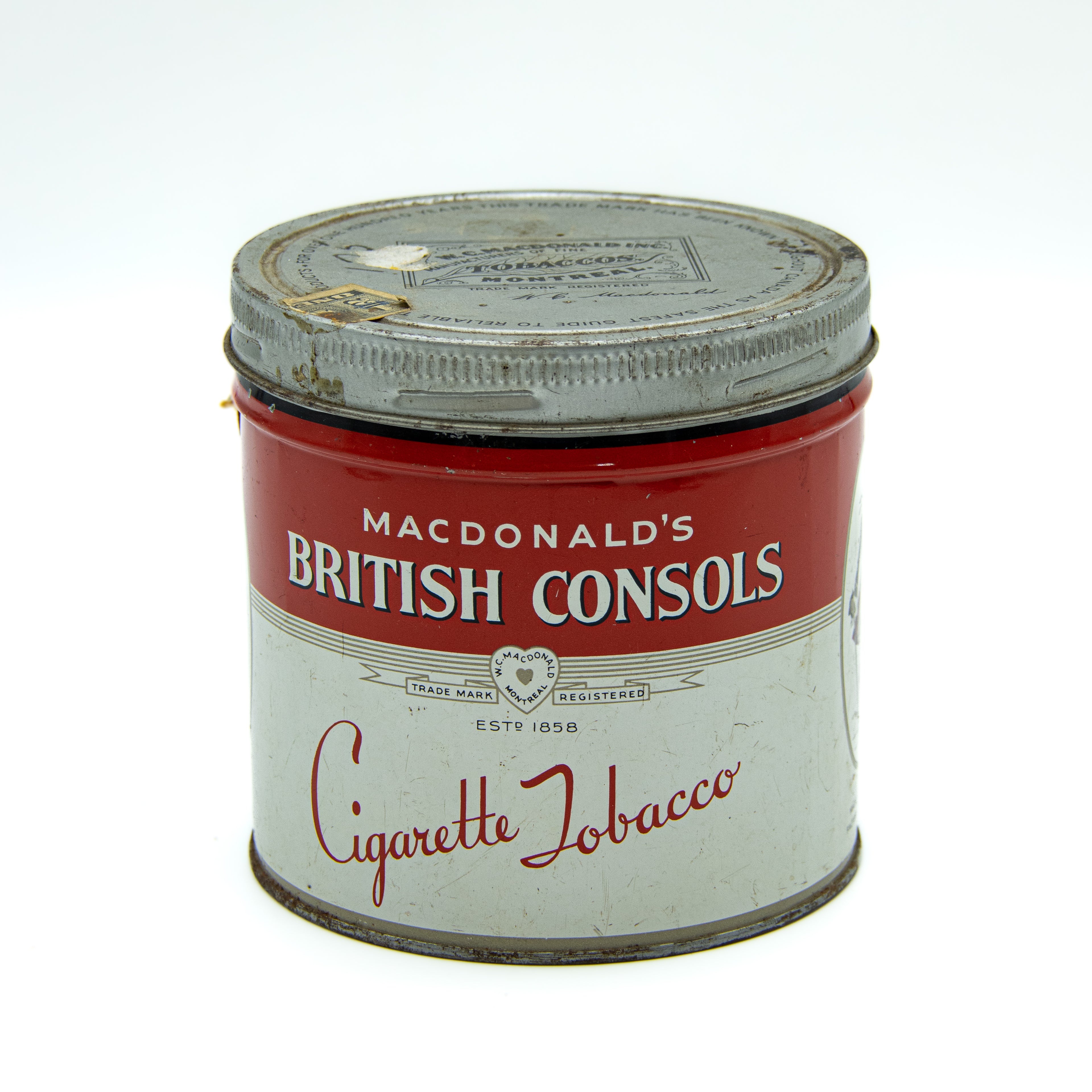 MacDonald's British Consols Cigarette Tobacco Tin – Everything Old ...