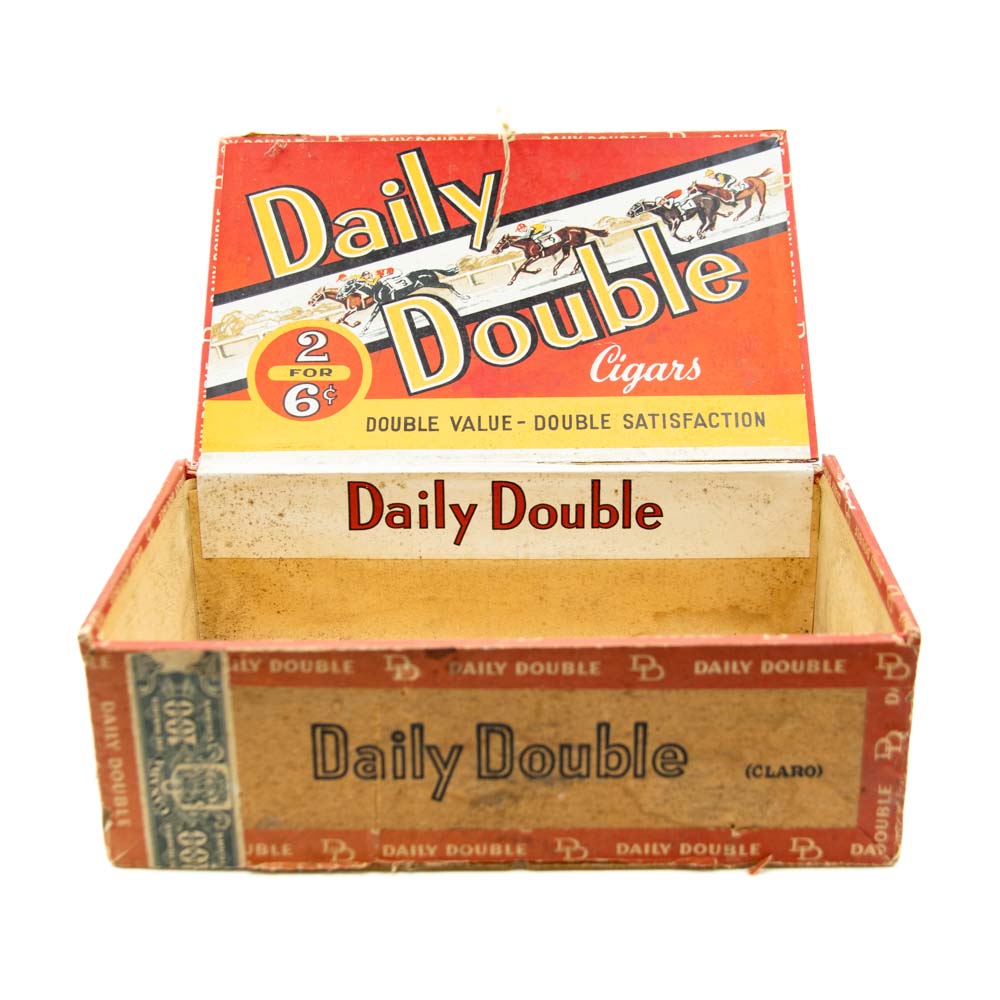 Daily Double Cigar Box – Everything Old Antiques & Vintage
